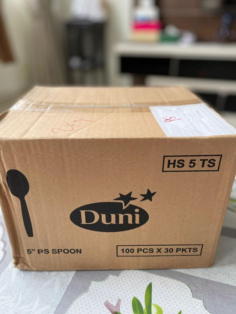 Duni Disposable Spoons, Furniture & Home Living, Kitchenware ...