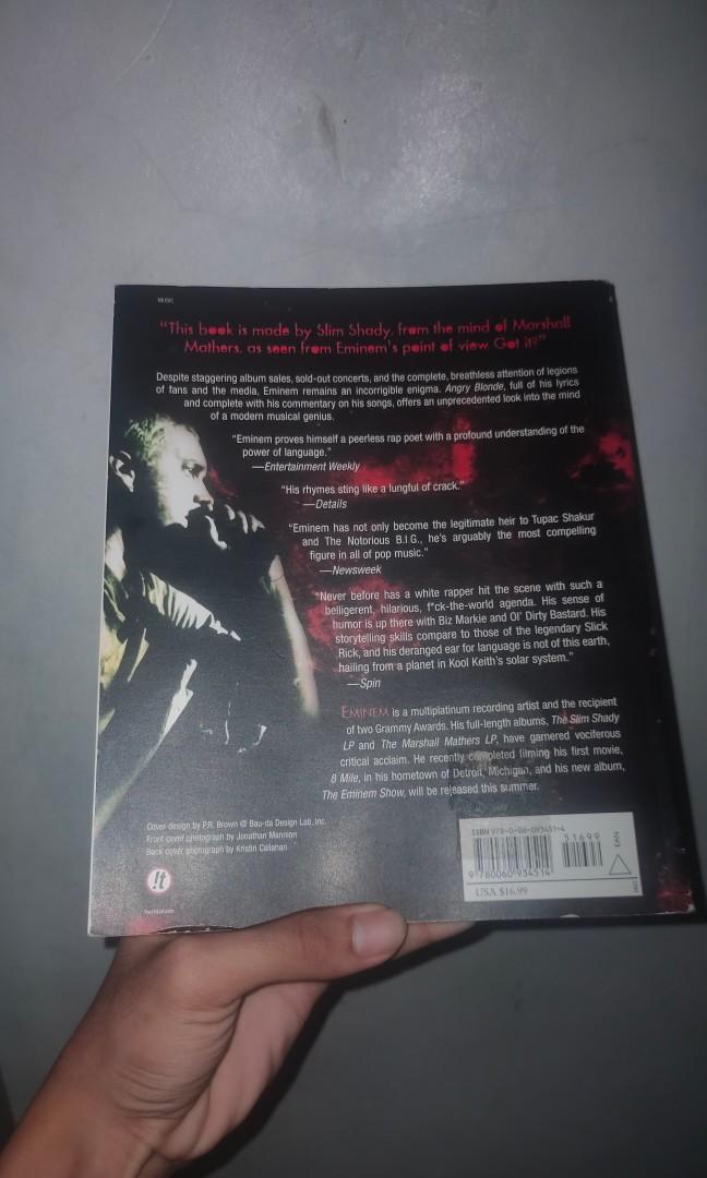 Eminem angry blonde 2002 rare first print, Hobbies & Toys, Books ...