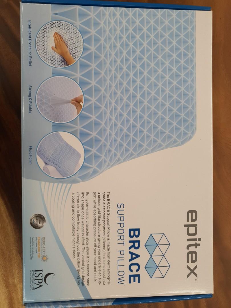 Epitex brace support pillow, Furniture & Home Living, Bedding & Towels ...