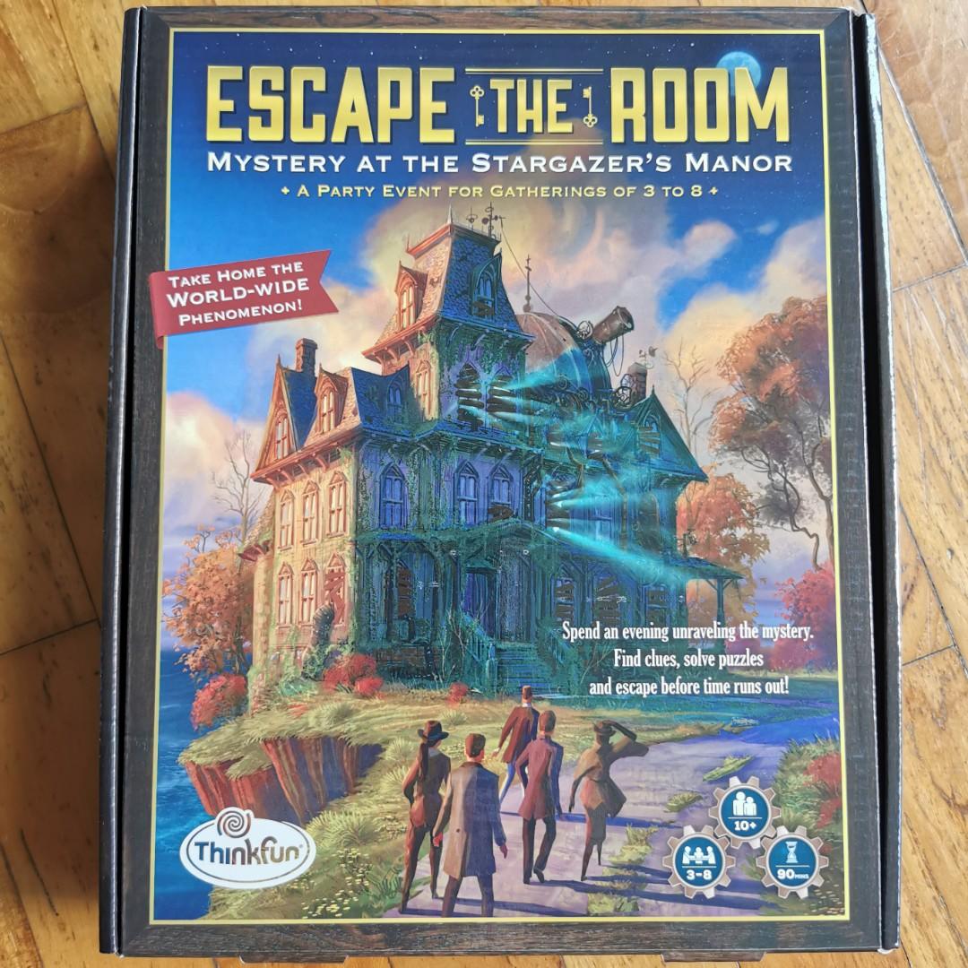 Escape the Room: Mystery at the Stagazer's Manor, Hobbies & Toys, Toys ...