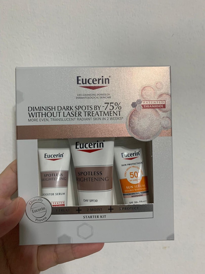 Eucerin Starter Kit, Beauty & Personal Care, Face, Face Care on Carousell