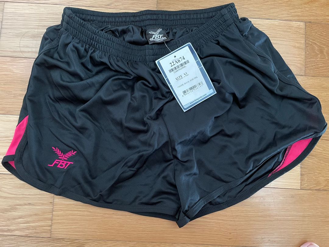 FBT running shorts, Women's Fashion, Bottoms, Shorts on Carousell
