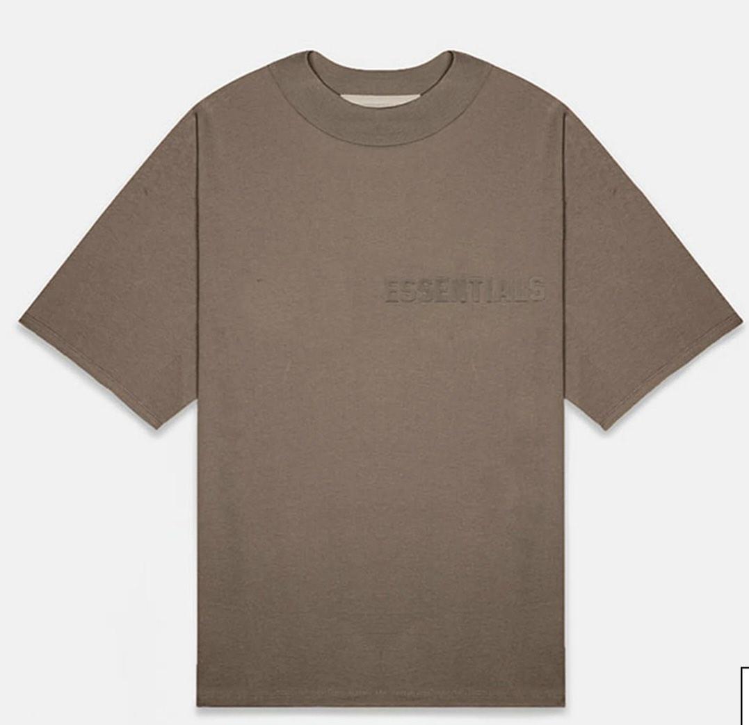 Fear of God Essentials Tee “Wood”, Men's Fashion, Tops & Sets, Tshirts ...