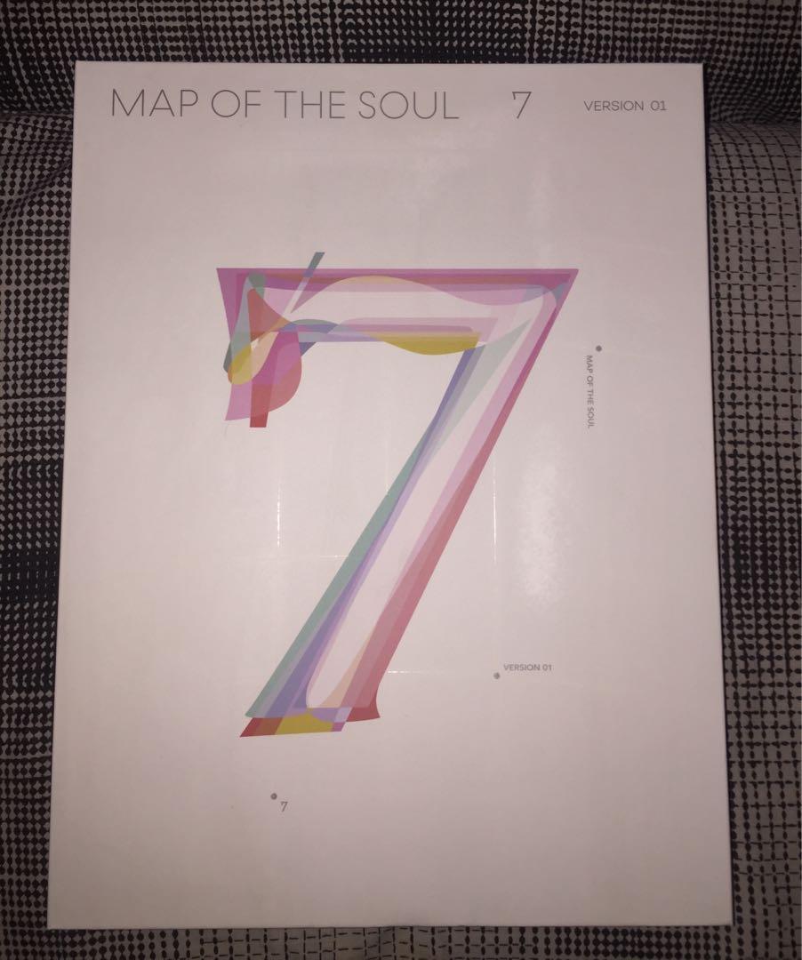 (First Press) BTS Map of the Soul: 7 Versions 1 - 4, Hobbies & Toys, Memorabilia & Collectibles ...