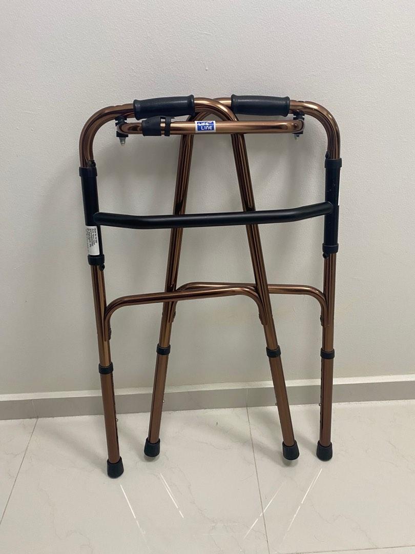 Foldable walking frame, Health & Nutrition, Assistive & Rehabilatory ...