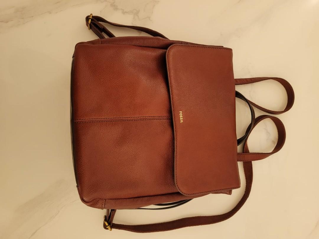 Fossil Claire Backpack, Women's Fashion, Bags & Wallets, Backpacks on ...