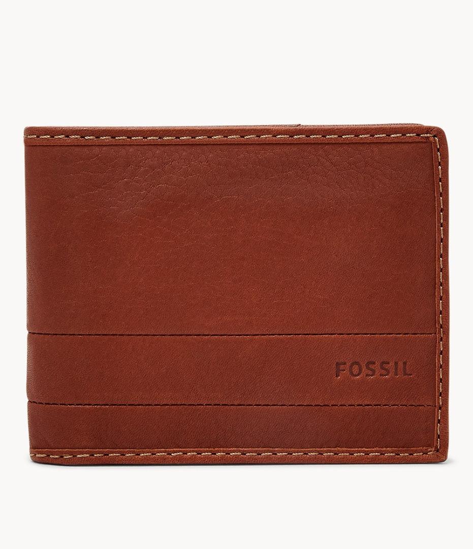 Fossil Wallet for Men (Medium Brown), Men's Fashion, Watches ...