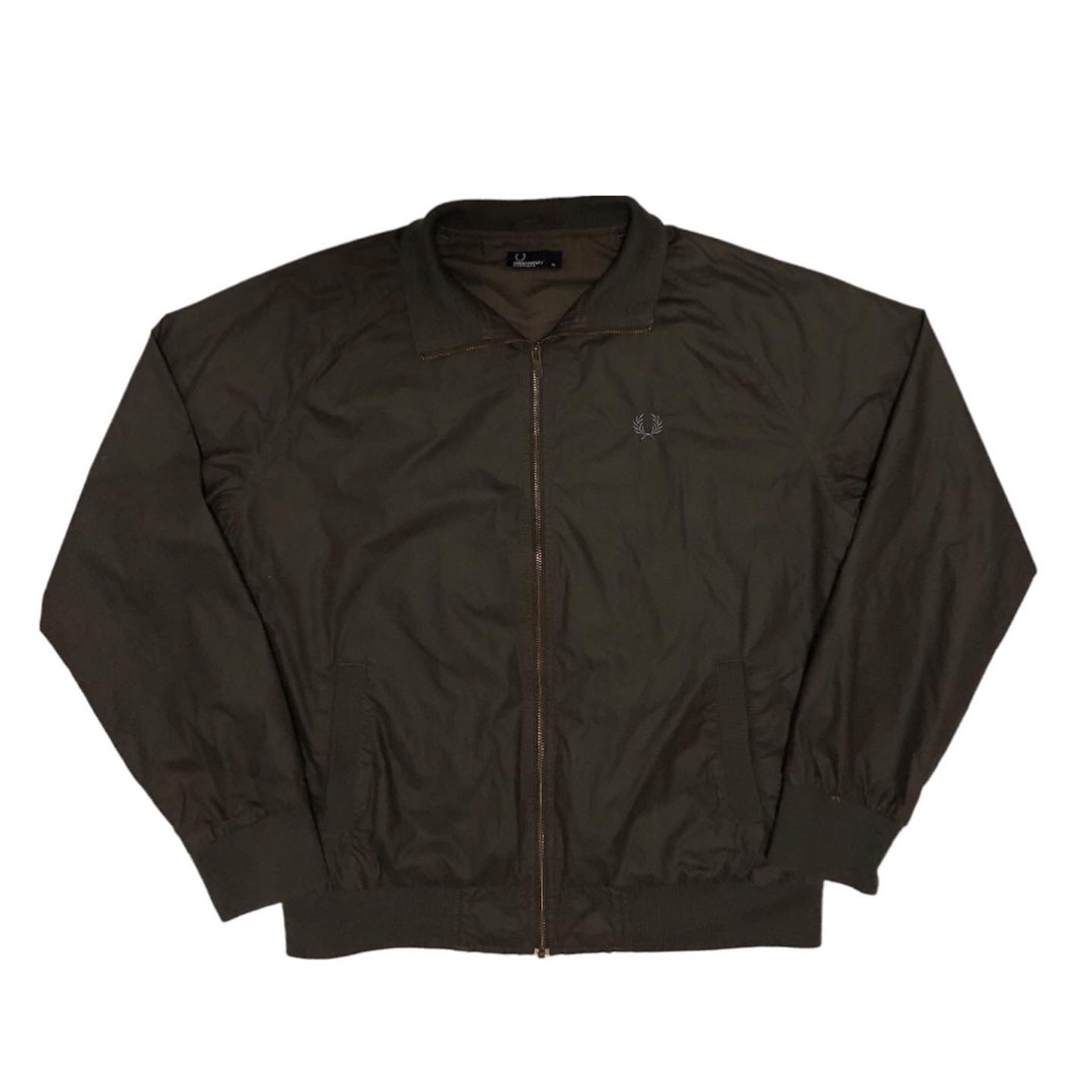 Fred Perry Leather Jacket, Men's Fashion, Coats, Jackets and Outerwear ...