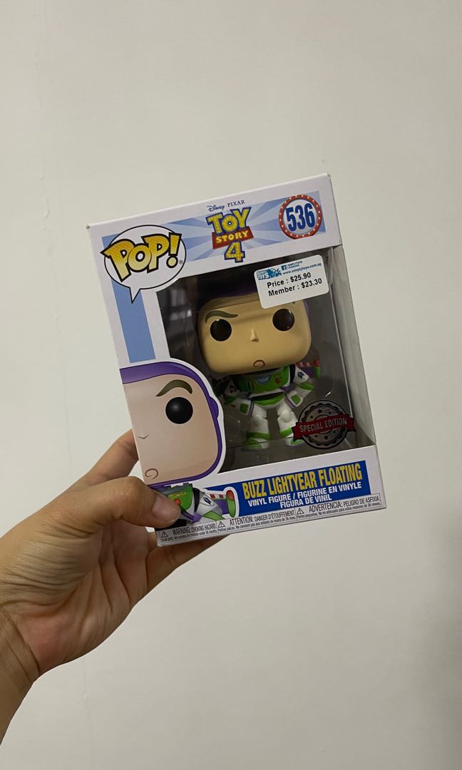 Funko Pop Toy Story 4 Buzz lightyear floating special edition 536 ...
