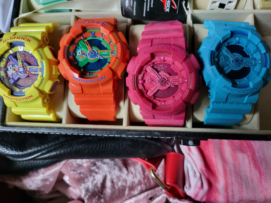 GA 110 Hyper Colours Series., Men's Fashion, Watches & Accessories ...