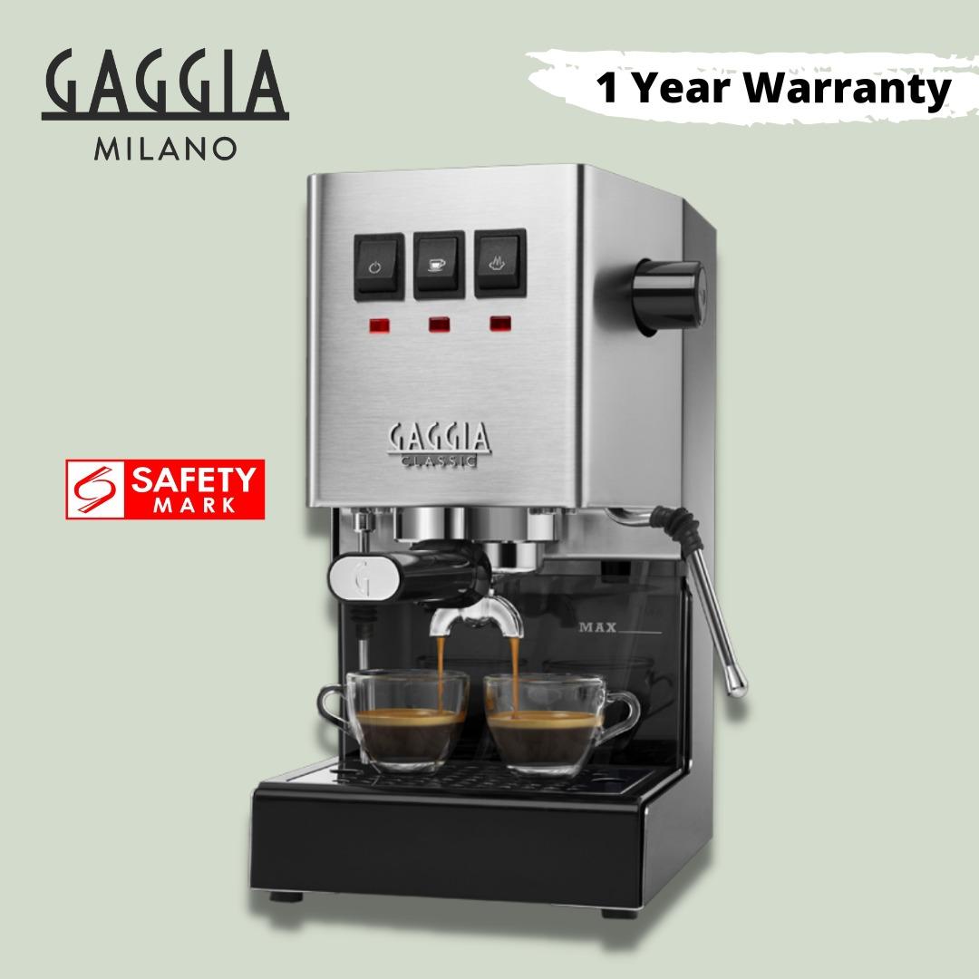 Gaggia Classic Pro Coffee Machine (Stainless Steel) Semi-Automatic ...