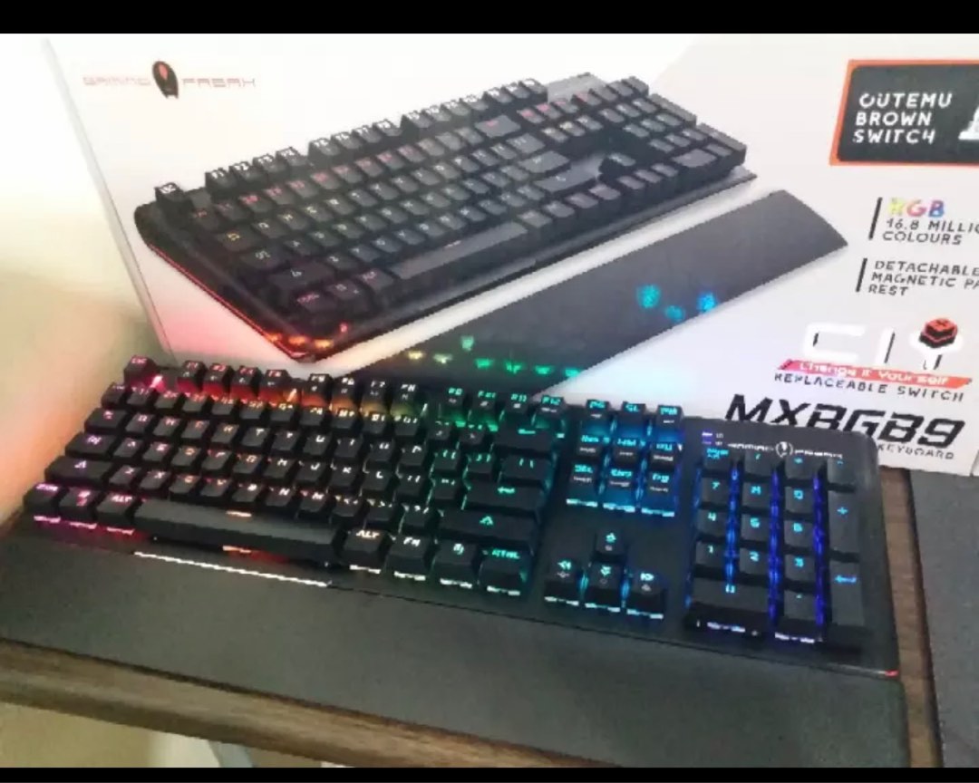 Gaming freak keyboard, Computers & Tech, Parts & Accessories, Computer ...