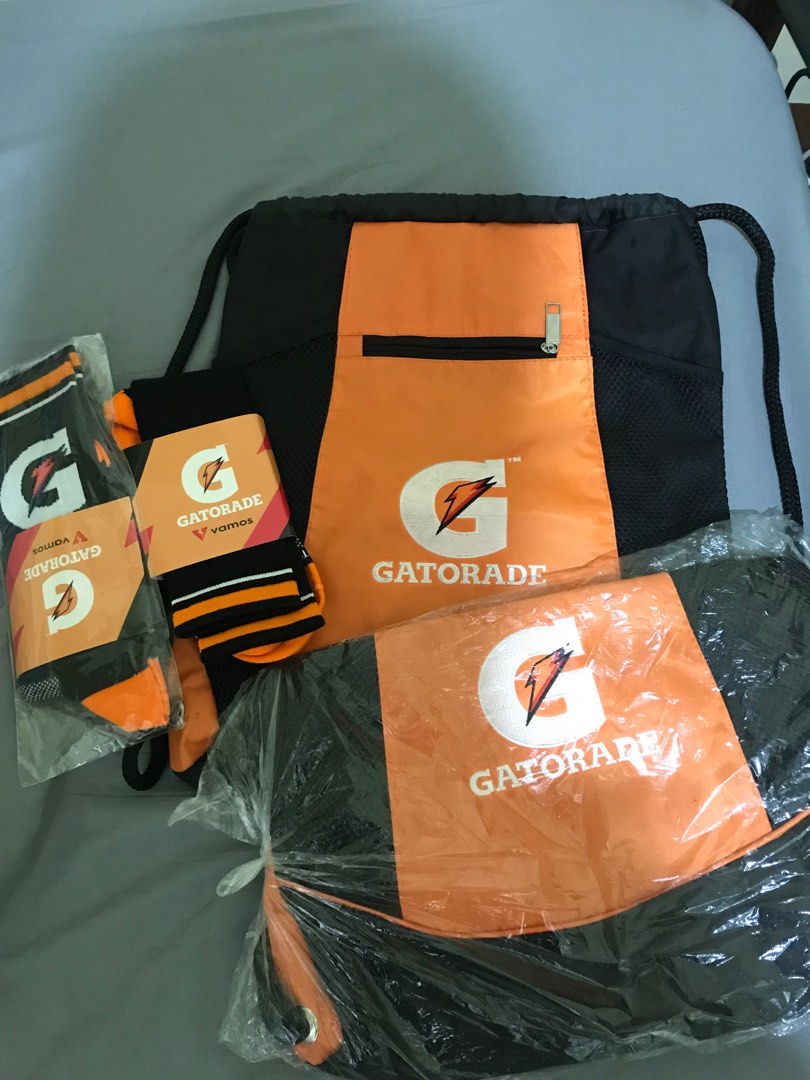 Gatorade Drawstring bag and socks, Sports Equipment, Other Sports ...