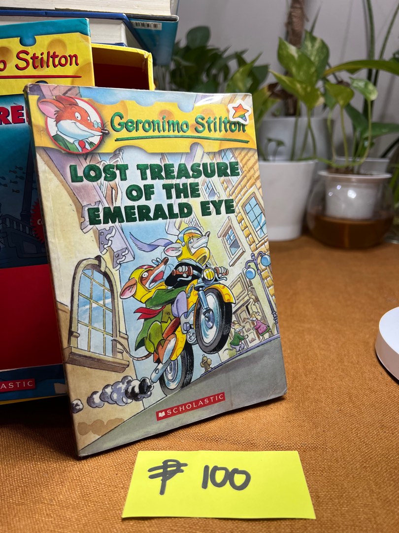 Geronimo Stilton: Lost treasure of the Emerald eye, Hobbies & Toys ...