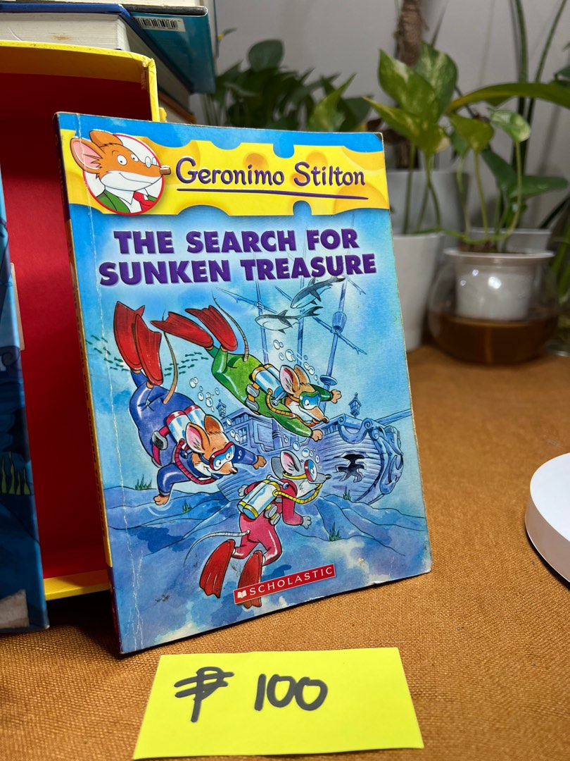 Geronimo Stilton: The search for sunken treasure, Hobbies & Toys, Books ...