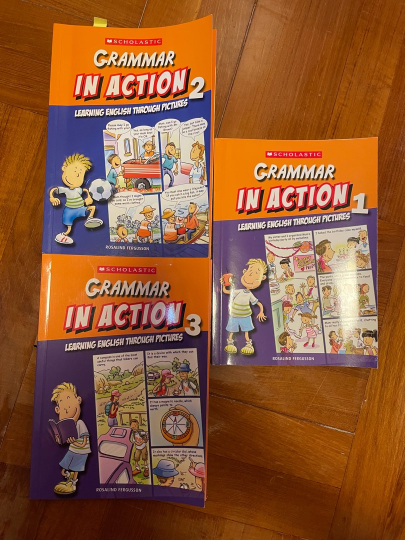 Grammar in action, 興趣及遊戲, 書本 & 文具, 教科書 - Carousell