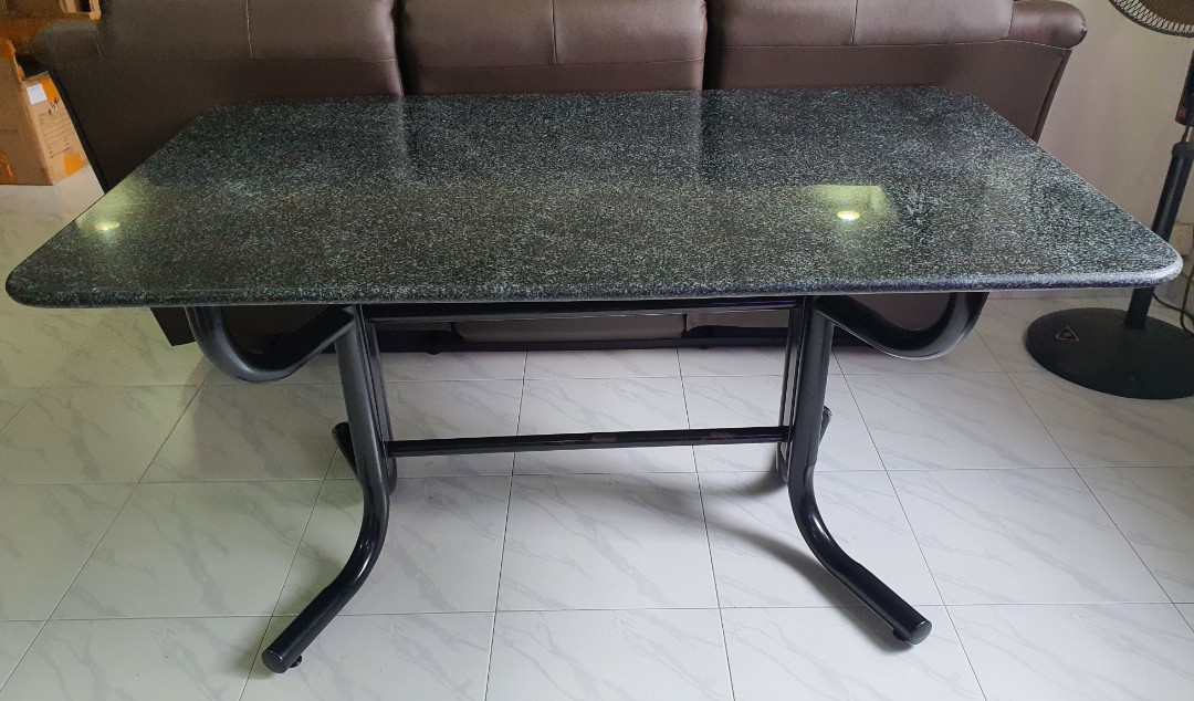 Granite Table, Furniture & Home Living, Furniture, Tables & Sets on ...