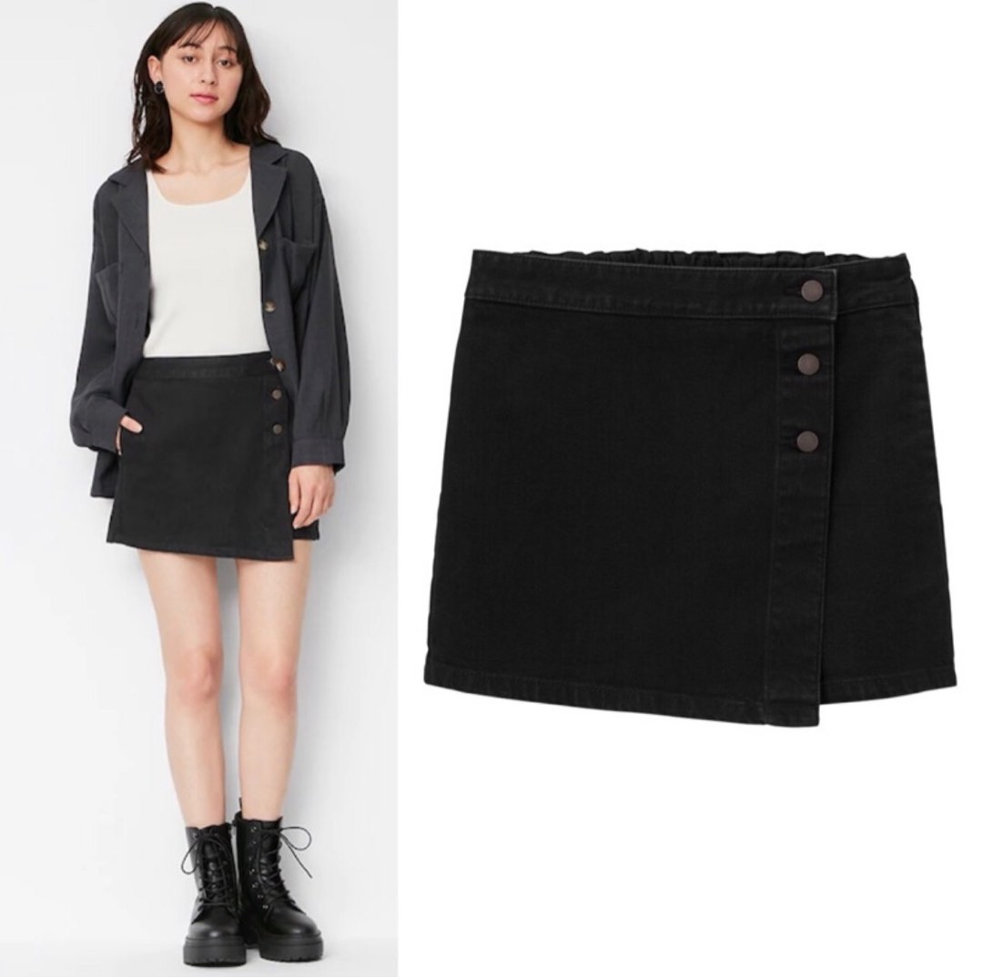 GU by Uniqlo skort, Women's Fashion, Bottoms, Shorts on Carousell