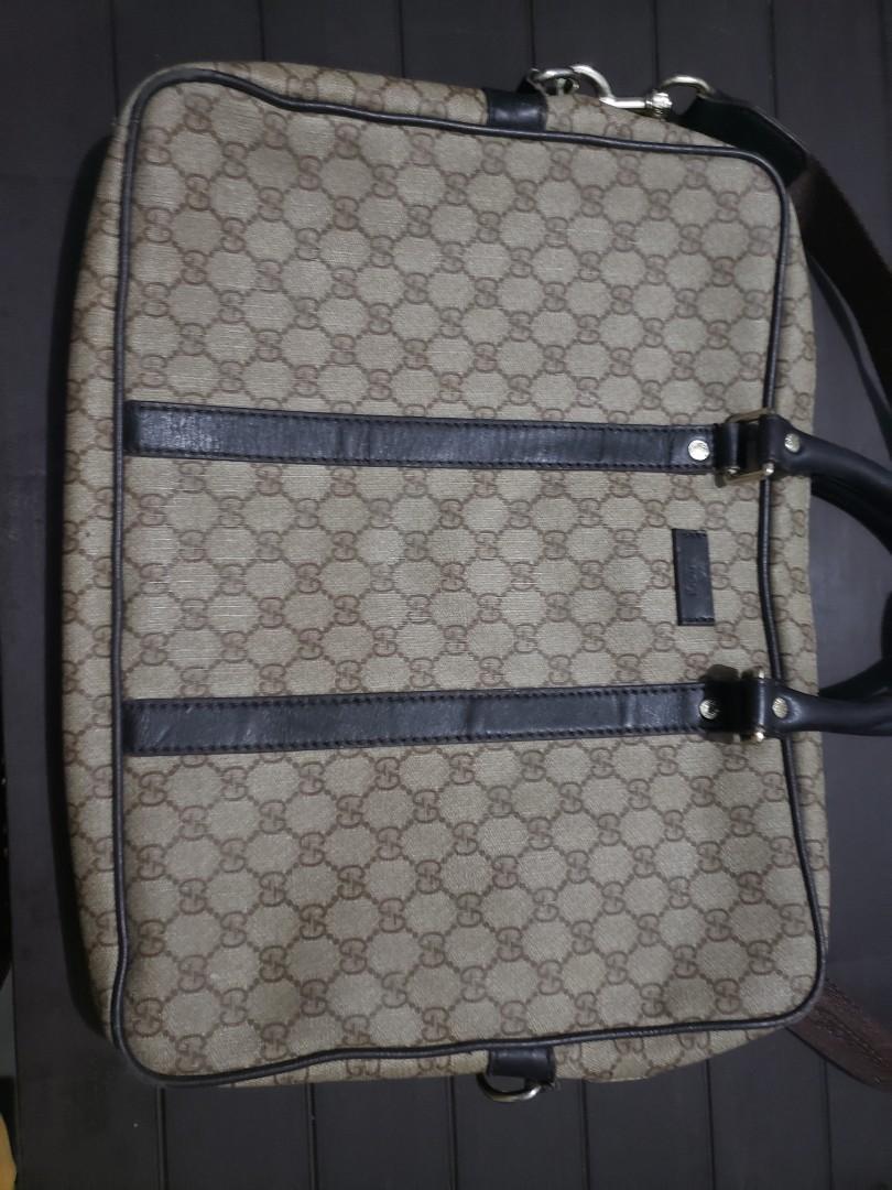 Gucci laptop bag, Luxury, Bags & Wallets on Carousell