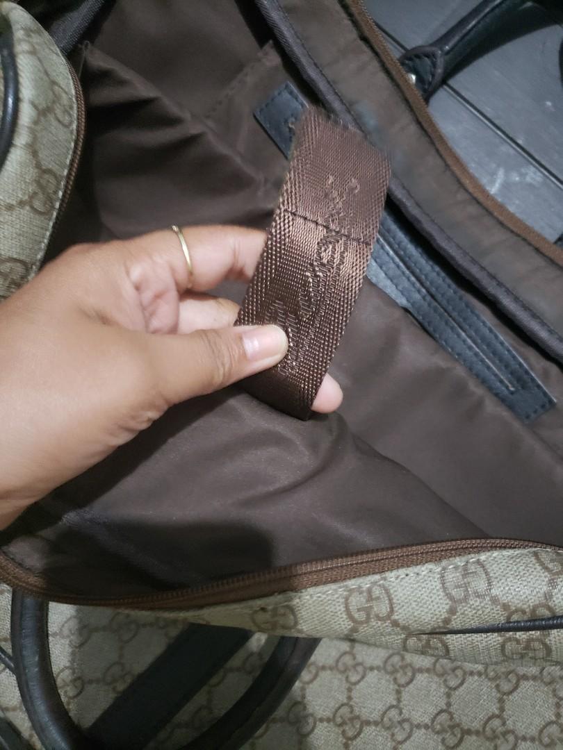Gucci laptop bag, Luxury, Bags & Wallets on Carousell