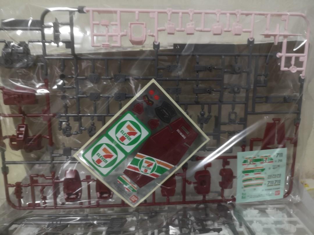 Gundam X 7-Eleven RX-78-2 gundam Ver GFT 711 Color HG Gunpla Model kit ...