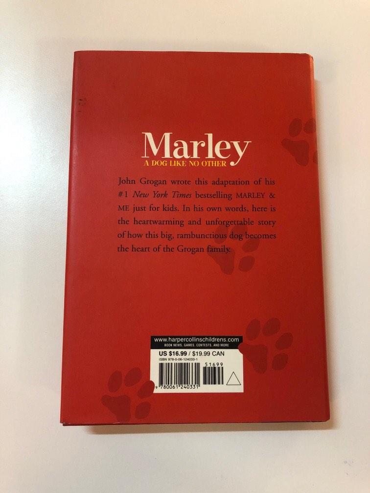 Hardcover Marley A Dog Like No Other, Hobbies & Toys, Books & Magazines ...