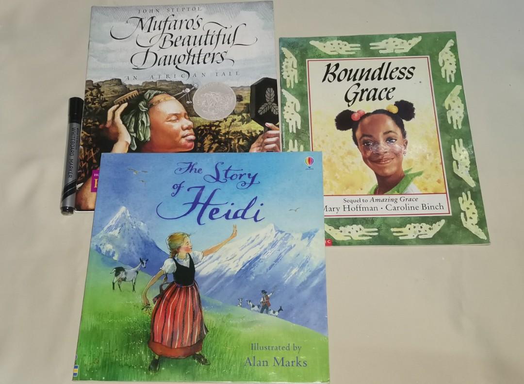 Heidi, Mufaro's Beautiful Daughter, Boundless Grace Storybooks, Hobbies & Toys, Books ...