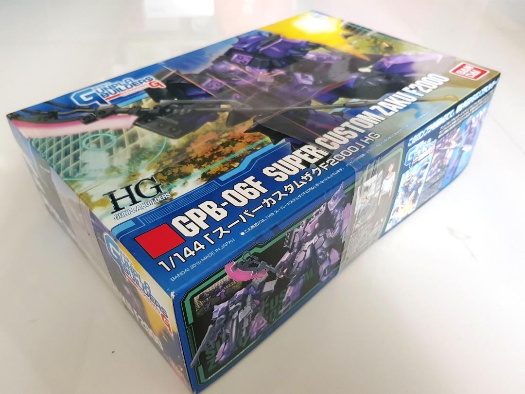 HG Super Custom Zaku F2000, Hobbies & Toys, Toys & Games on Carousell