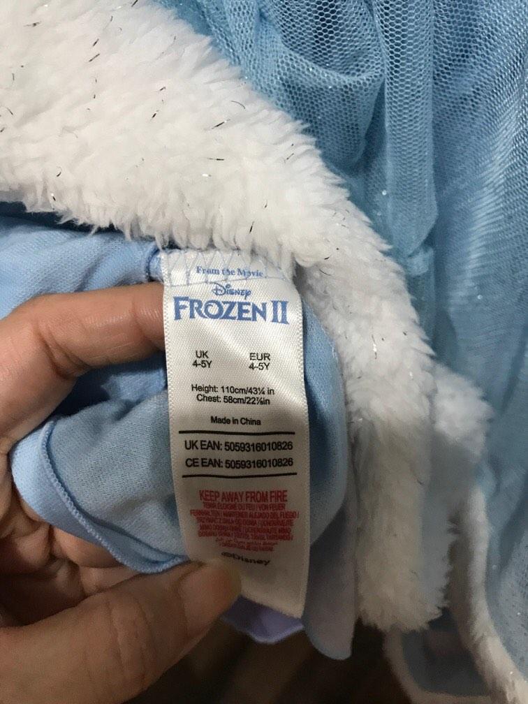H&M frozen dress. 4-5year old, Babies & Kids, Babies & Kids Fashion on Carousell