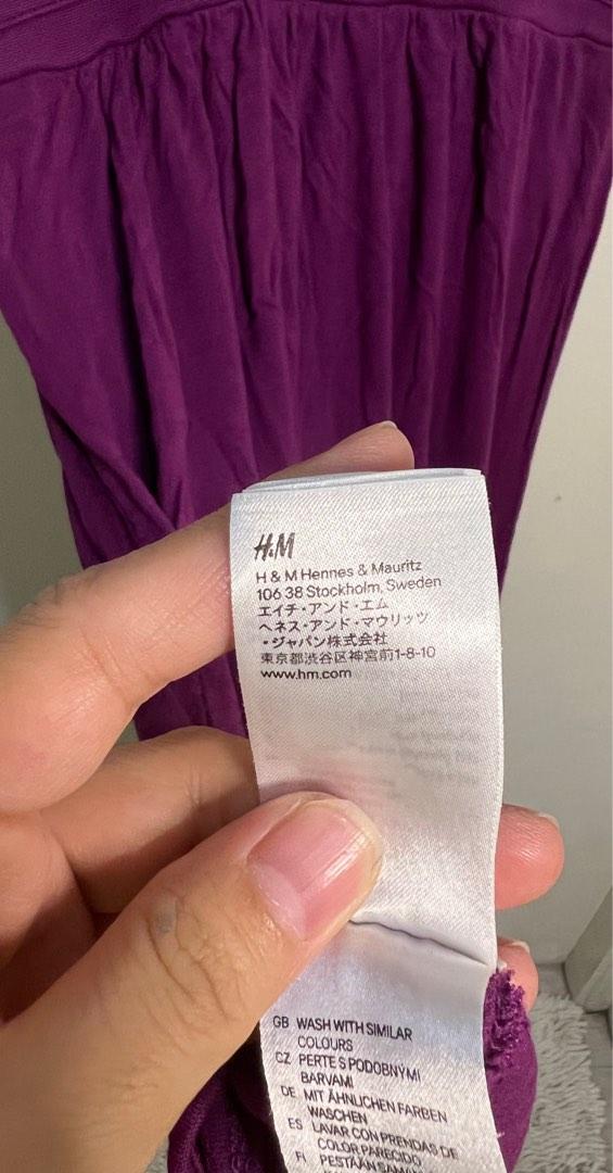 H&M purple dress, Women's Fashion, Dresses & Sets, Dresses on Carousell
