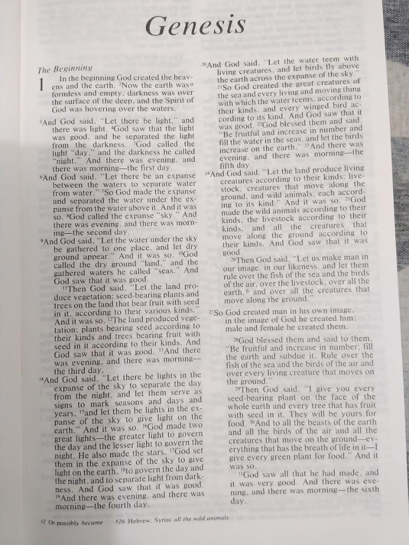 Holy Bible: New International Version for SDA 1984, Hobbies & Toys ...