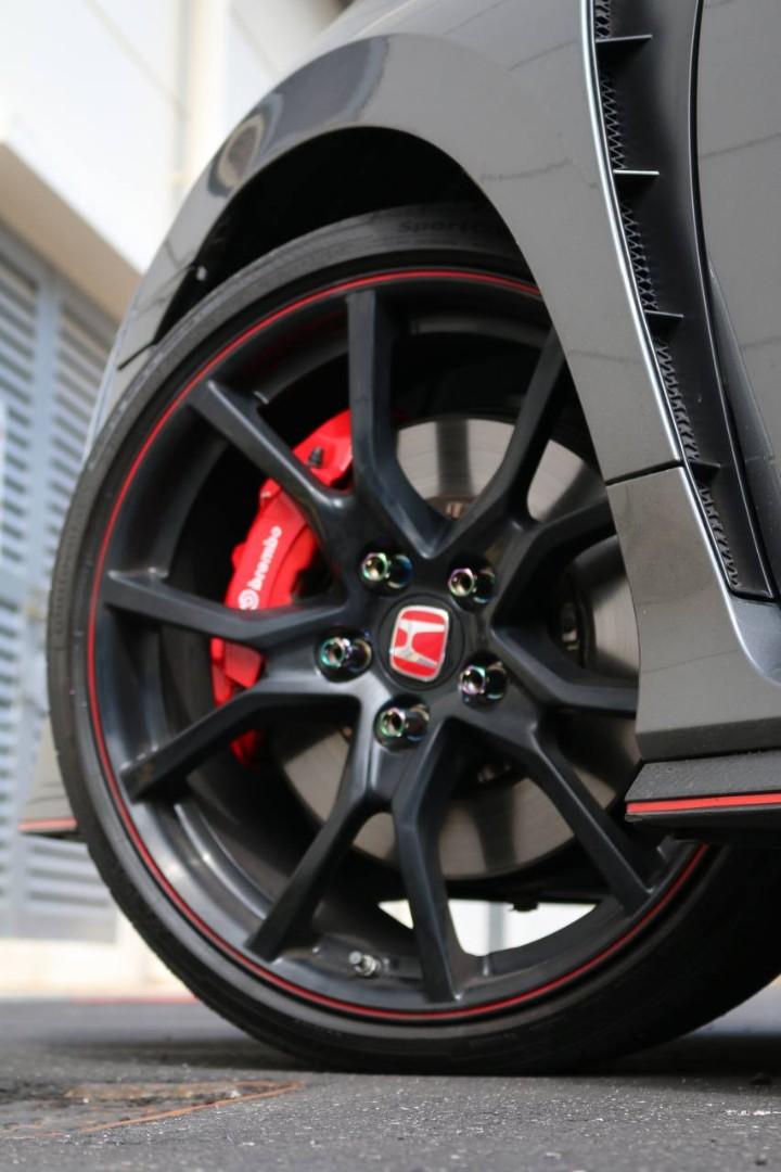 Honda Civic Type R FK8 Rims, Car Accessories, Tyres & Rims on Carousell