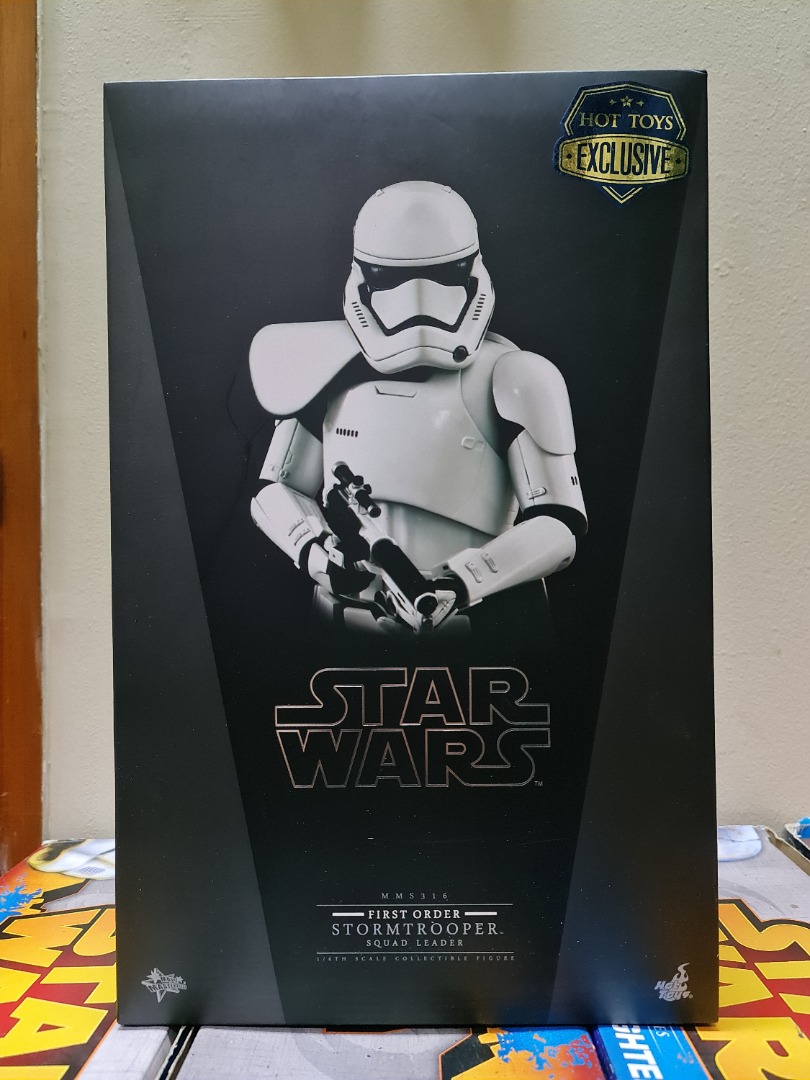 Hot Toys Star Wars First Order Stormtrooper Squad Leader, Hobbies ...