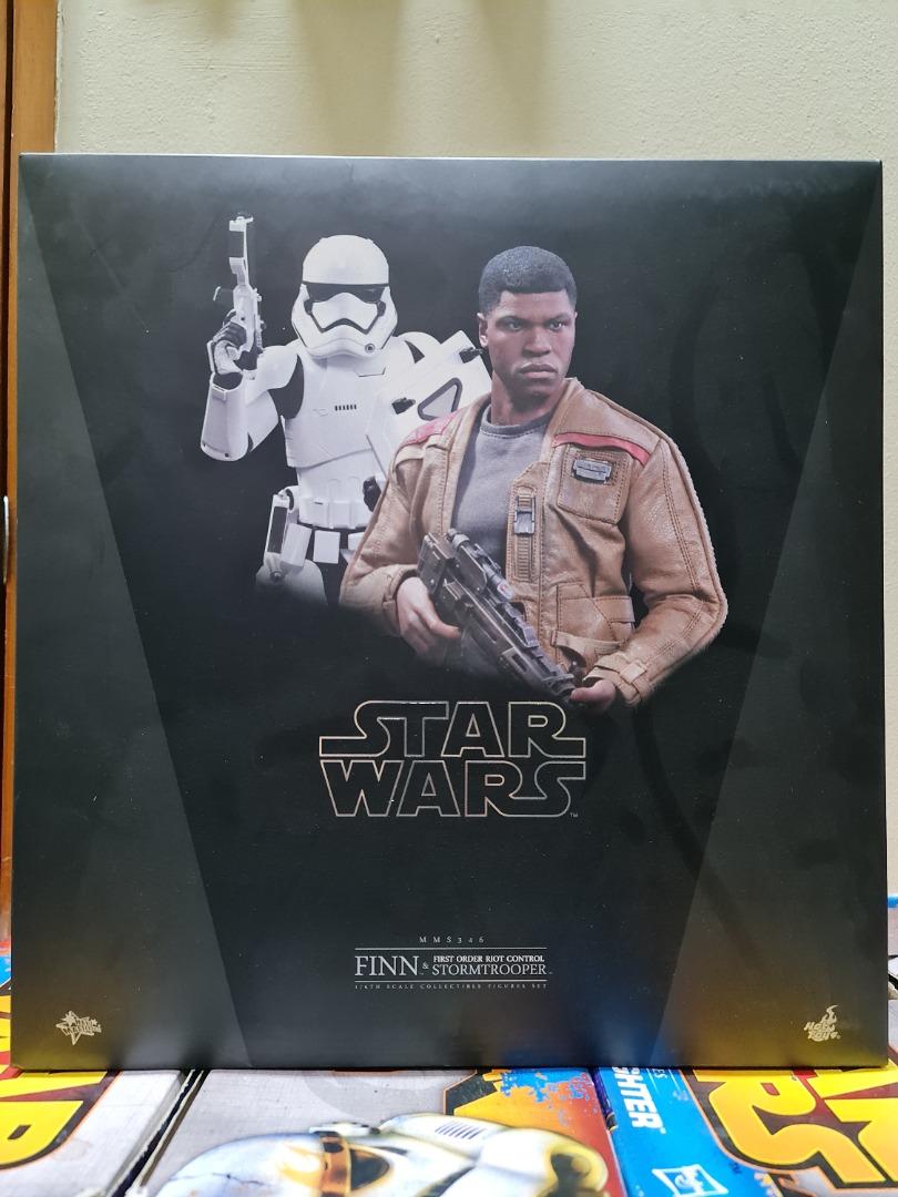 Hot Toys Star Wars First Order Riot Control Stormtrooper & Finn ...