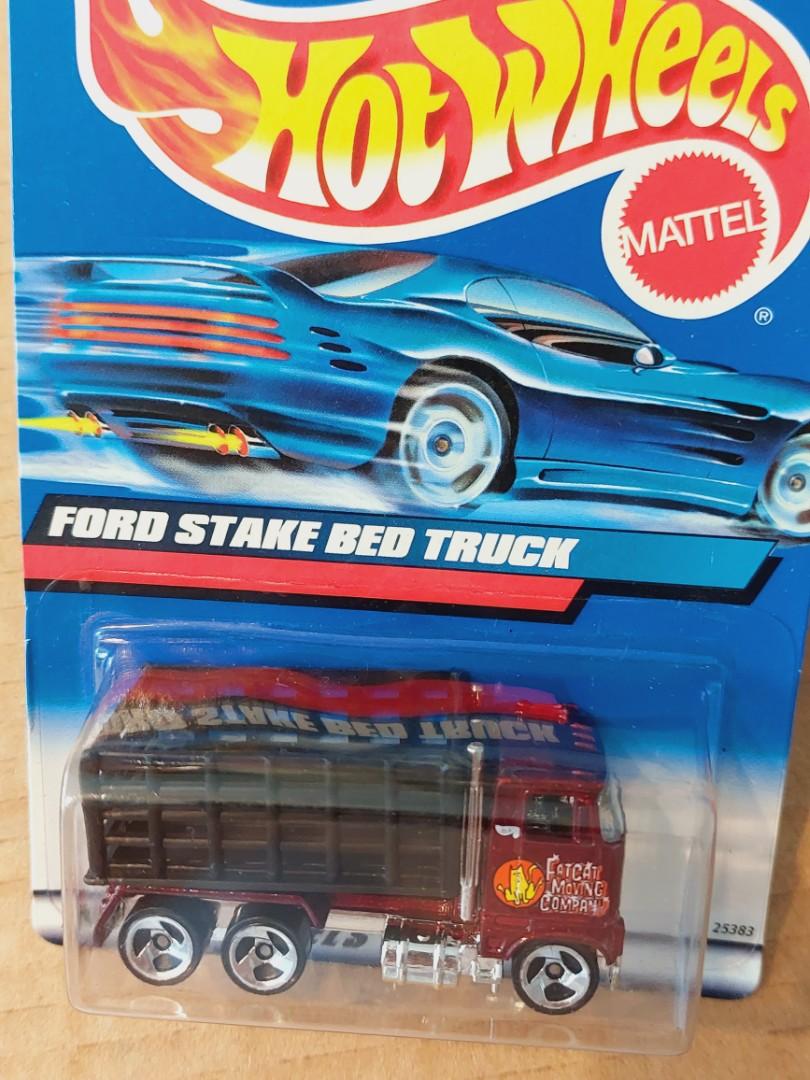 Hot Wheels Ford Stake Bed Truck 貨車兩架一套 1991 2001年製造 1 64 比例 一個價錢三架車