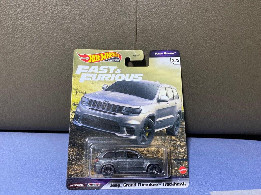 Hot wheels Premium Jeep Grand Cherokee Trackhawk, Hobbies & Toys, Toys ...