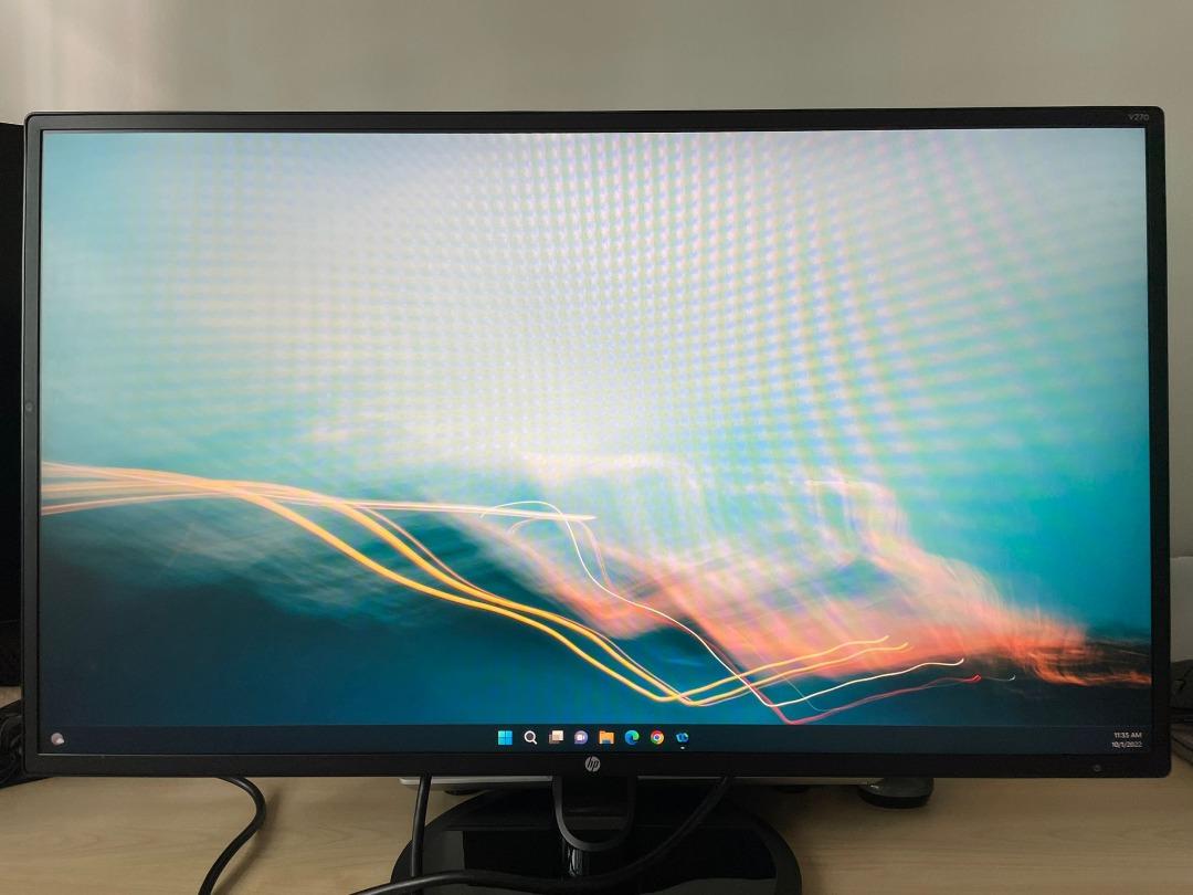 HP V270 LCD Monitor, Computers & Tech, Parts & Accessories, Monitor ...