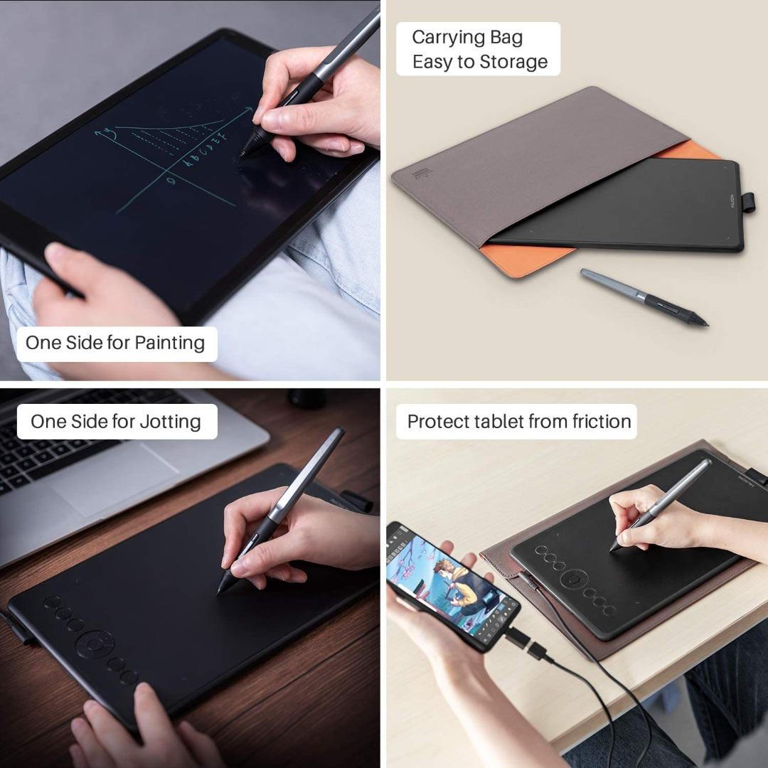 "HUION Inspiroy Ink H320M 2019 NEW Dual-Purpose Design Graphics Tablet ...