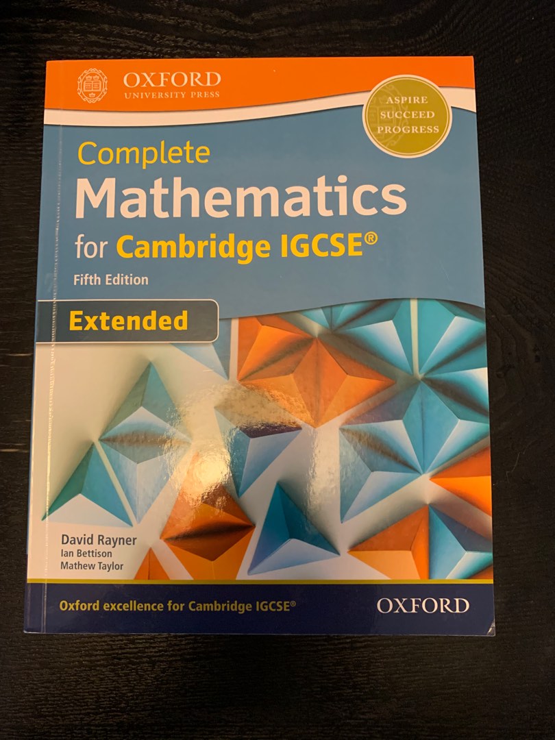 IGCSE book - Extended Math, Hobbies & Toys, Books & Magazines ...
