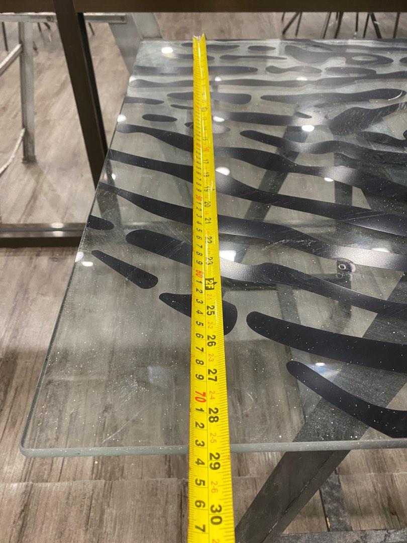 IKEA Glass Table, Furniture & Home Living, Furniture, Tables & Sets on ...