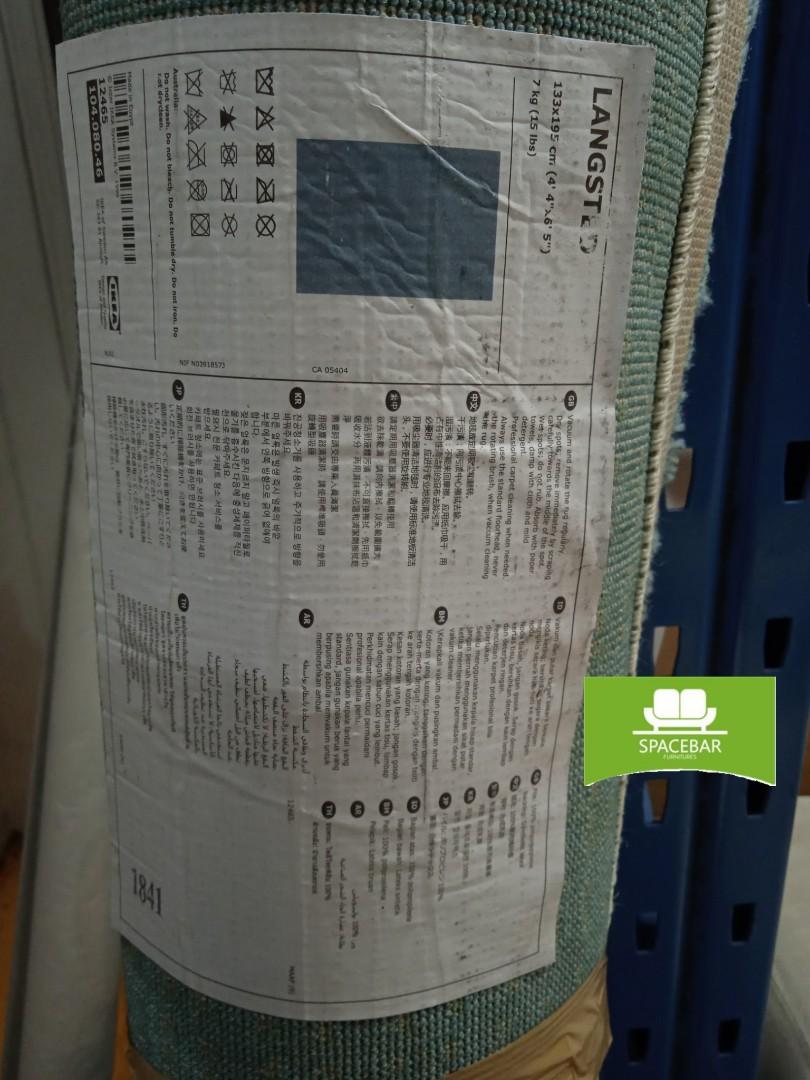 Ikea Langsted Rug, Furniture & Home Living, Home Decor, Other Home ...