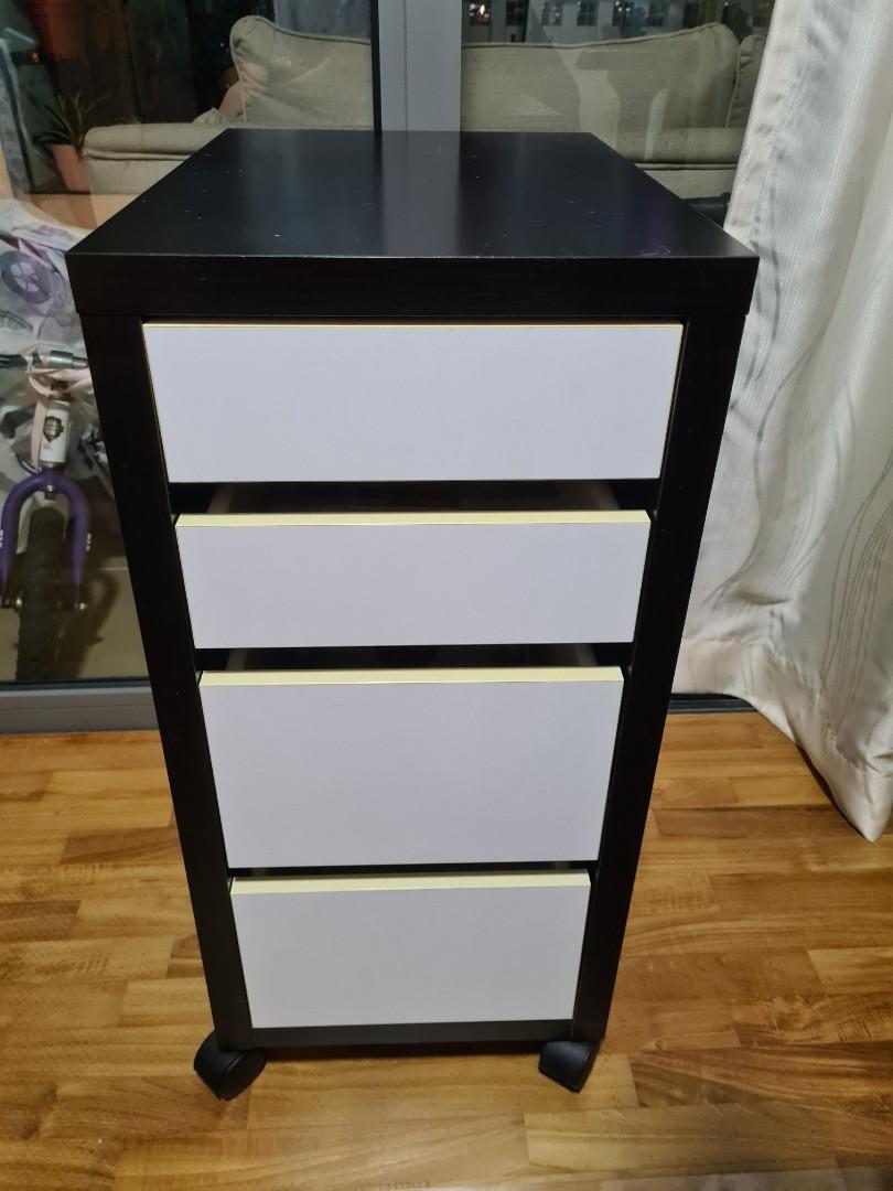 IKEA MICKE pedestal (drawer unit on castors), Furniture & Home Living ...