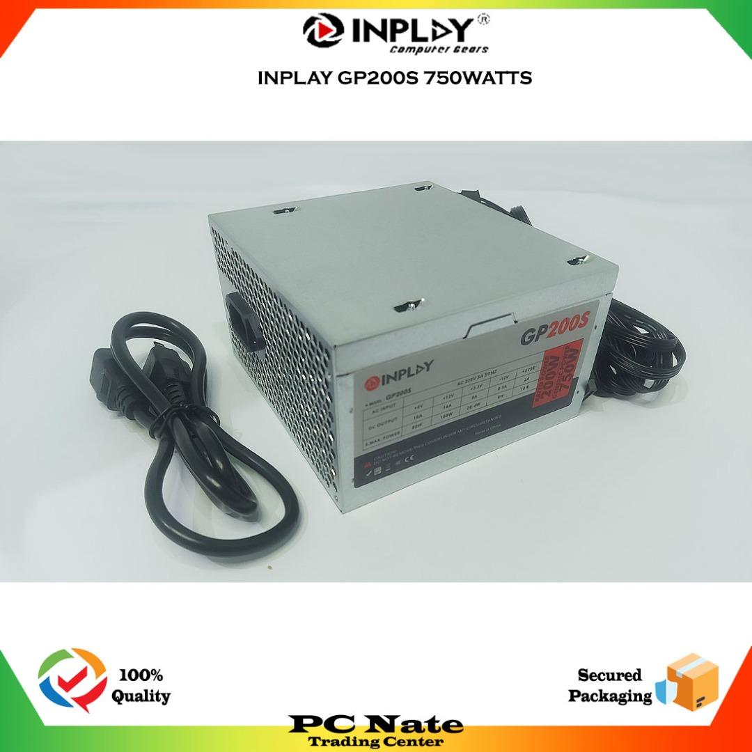 Inplay GP200S Power Supply Unit 750w (PSU)., Computers & Tech, Parts ...