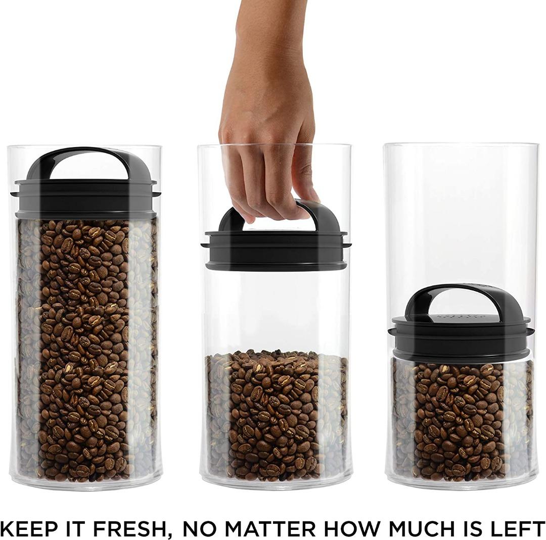 [instock] Prepara Evak Fresh Saver Airless Canister, Glass & Stainless ...
