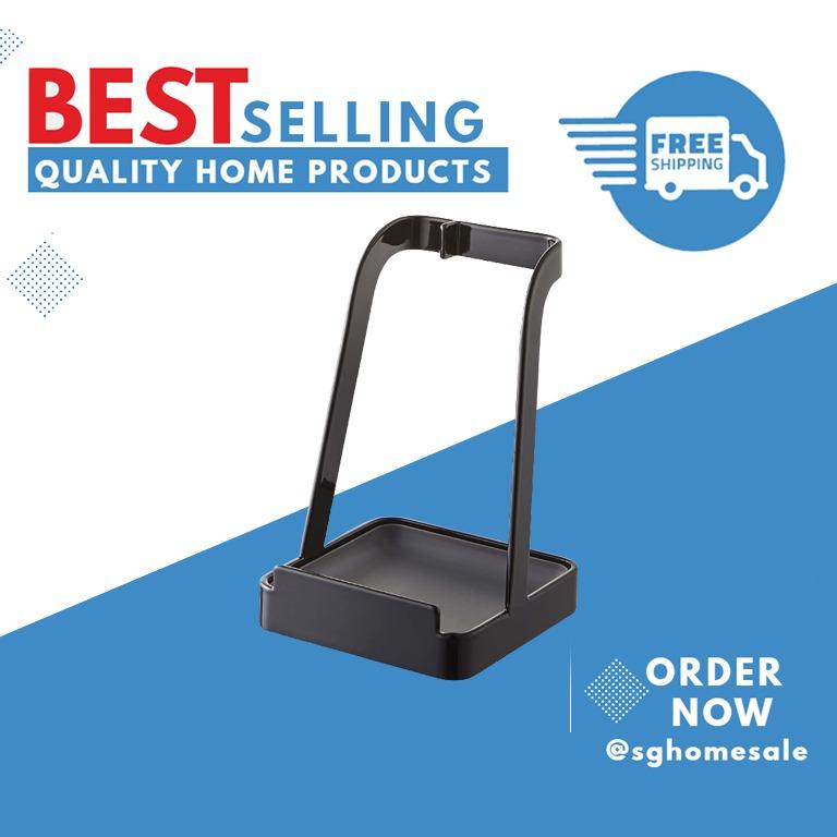 [instock] Yamazaki Tower Ladle Holder - Lid Stand for Utensils in ...