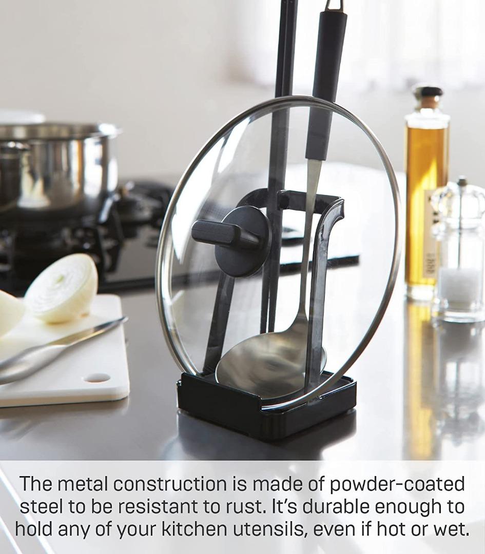 [instock] Yamazaki Tower Ladle Holder - Lid Stand for Utensils in ...