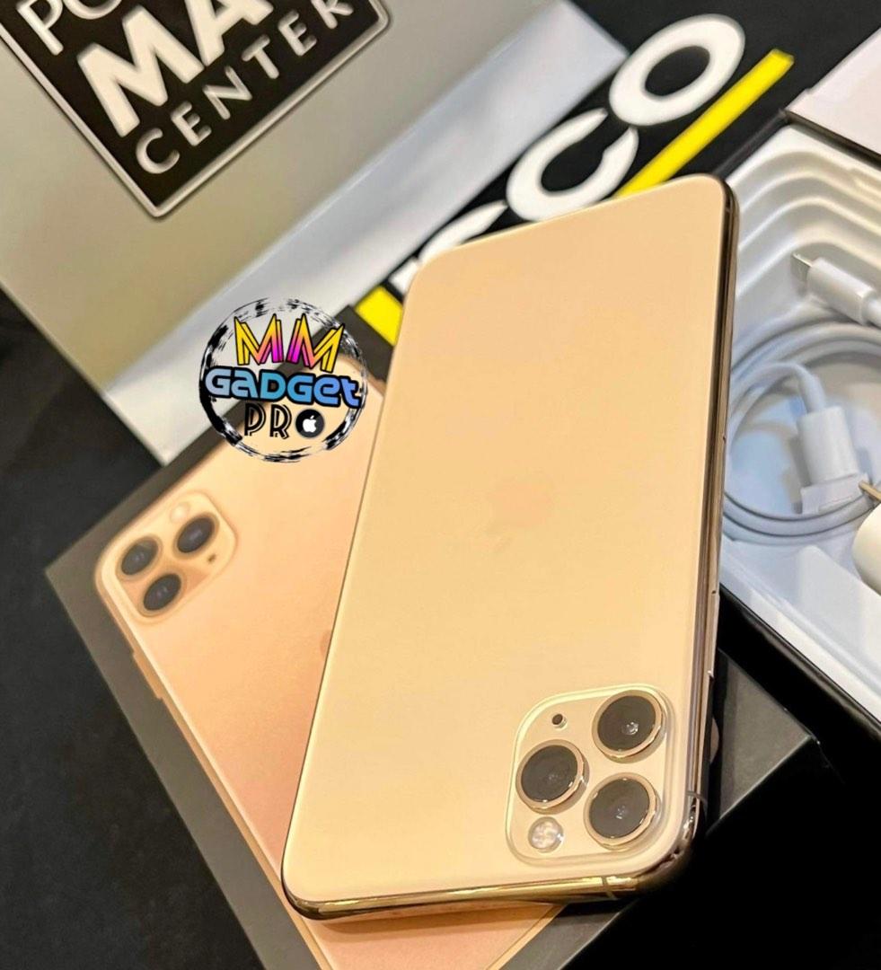 iPhone 11 Promax 256gb Gold Factory Unlock, Mobile Phones & Gadgets ...