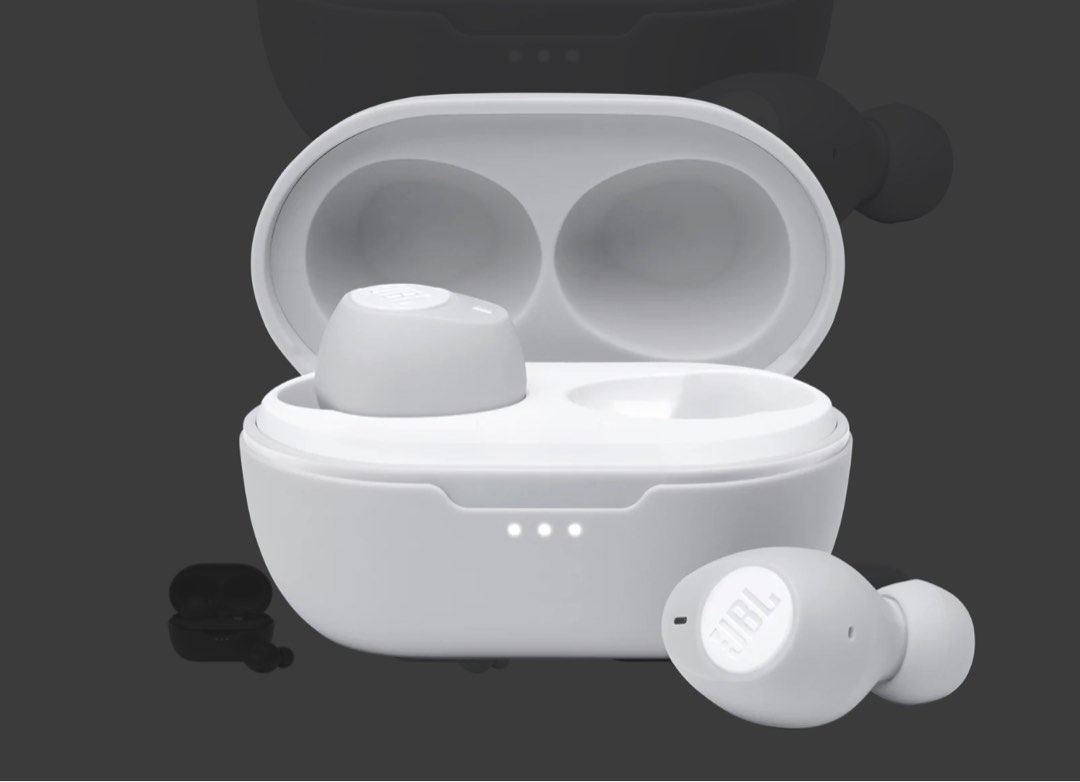 JBL Tune 115 True Wireless Earbuds (White/Black), Audio, Earphones on ...