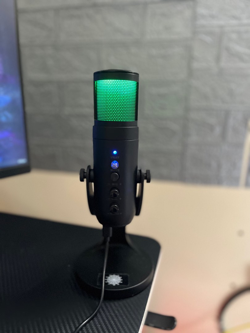 JD950 V2.0 RGB Microphone, Audio, Microphones on Carousell