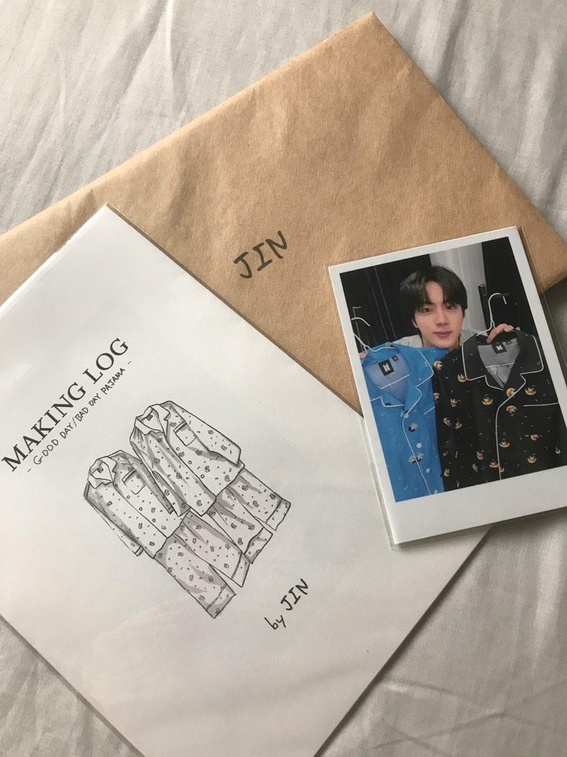 Jin Sealed Artist Made Merch Making log with PC, Hobbies & Toys ...